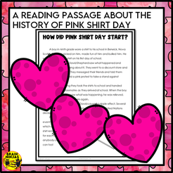 Pink Shirt Day Activities | Paper – brainninjas