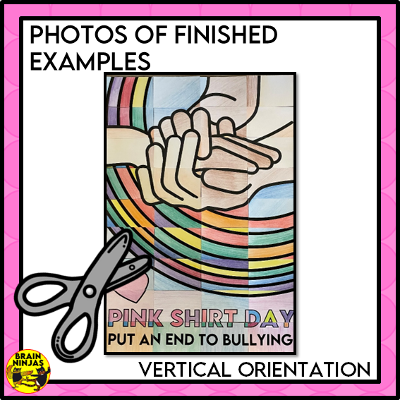 Pink Shirt Day Collaborative Poster | Paper – brainninjas
