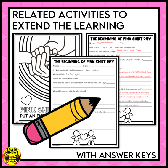 Pink Shirt Day Collaborative Poster | Paper – brainninjas