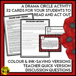 Remembrance Day Bundle Reading Writing Social Studies and Art Activiti ...