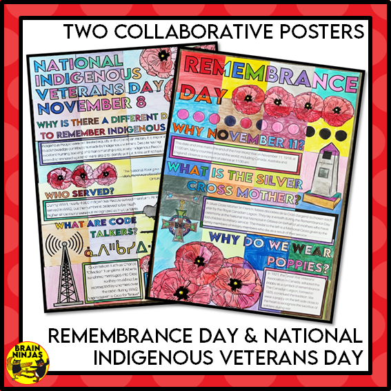 Remembrance Day Collaborative Poster Bundle | Paper – brainninjas