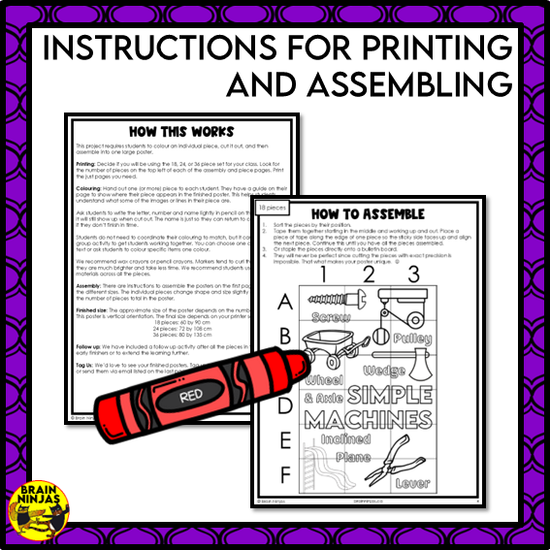 Simple Machines Introduction Collaborative Poster | Paper – brainninjas