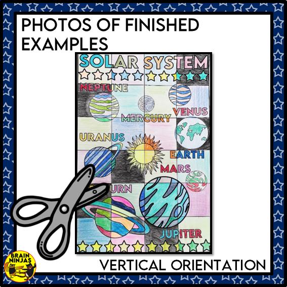 Solar System Collaborative Poster Space Sky Science | Paper and Digita ...