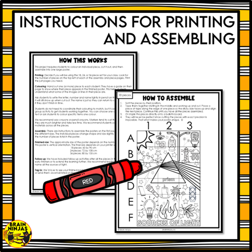 Sources of Light Collaborative Poster | Paper – brainninjas