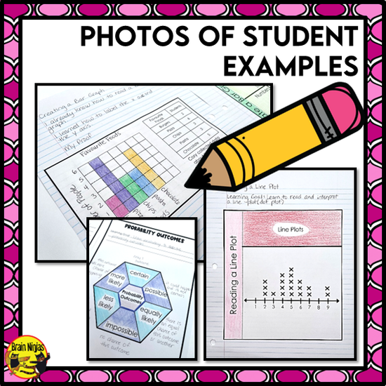 Statistics and Graphing Interactive Math Unit | Paper | Grade 3 ...