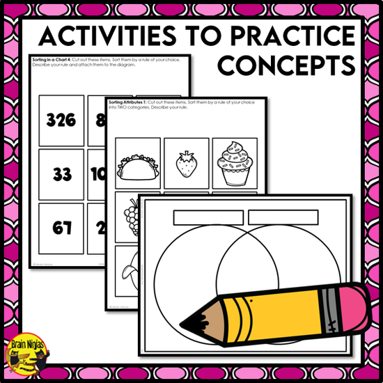 Statistics and Graphing Interactive Math Unit | Paper | Grade 3 ...