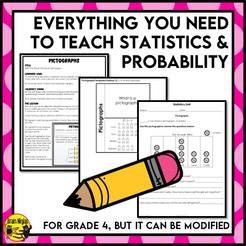 Statistics and Probability Interactive Math Unit | Paper | Grade 4 ...
