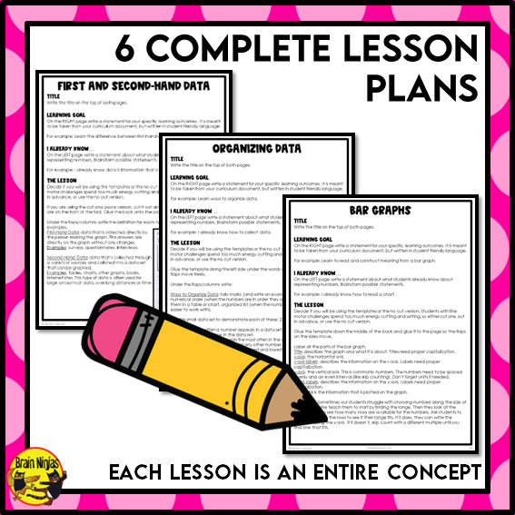 Statistics and Probability Interactive Math Unit | Paper | Grade 4 ...