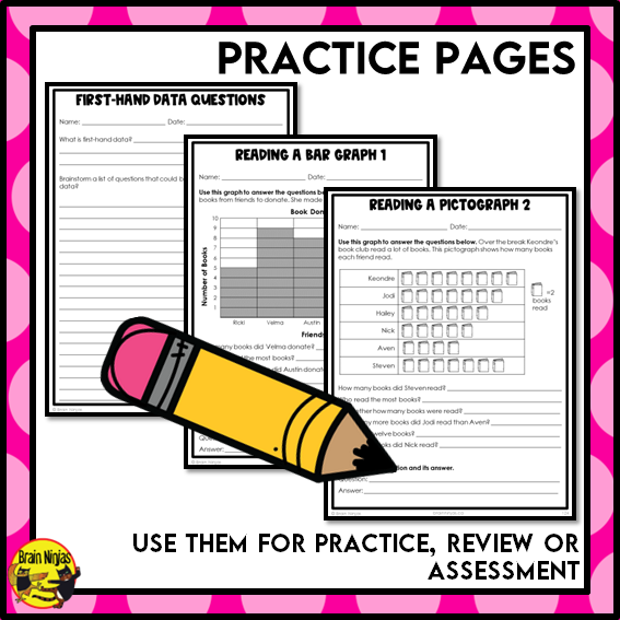 Statistics and Probability Interactive Math Unit | Paper | Grade 4 ...