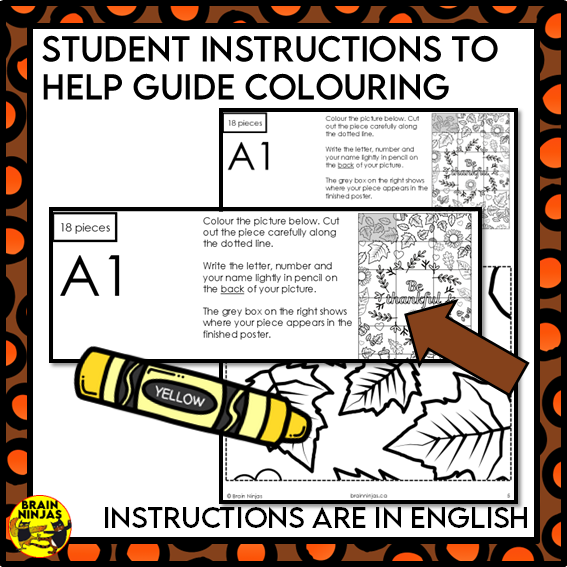 Thanksgiving Collaborative Poster Be Thankful | Paper – brainninjas