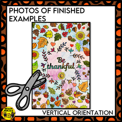 Thanksgiving Collaborative Poster Be Thankful | Paper – brainninjas