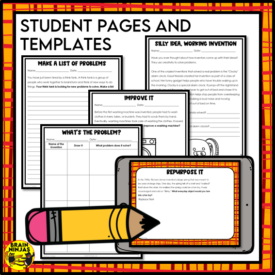 Computational Thinking and Inventions Lessons and Activities | Paper a ...