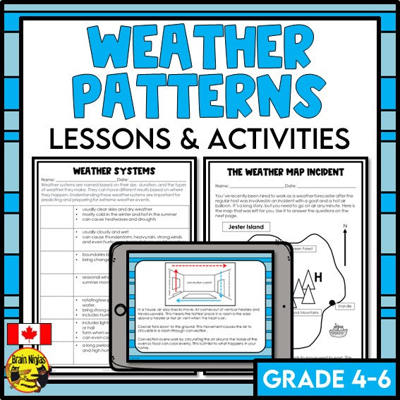 Weather Patterns and Climate Lessons | Paper and Digital – brainninjas