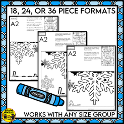 Winter Collaborative Poster for Indoor Recess Christmas | Paper ...
