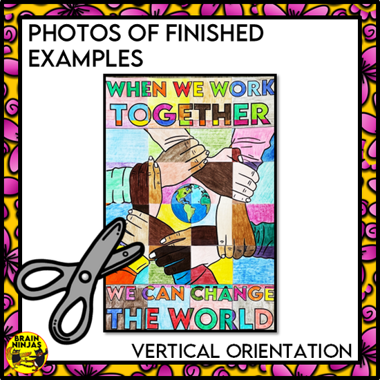 Working Together Collaborative Poster | Paper – brainninjas