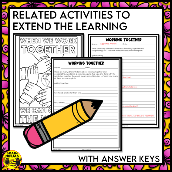Working Together Collaborative Poster | Paper – brainninjas