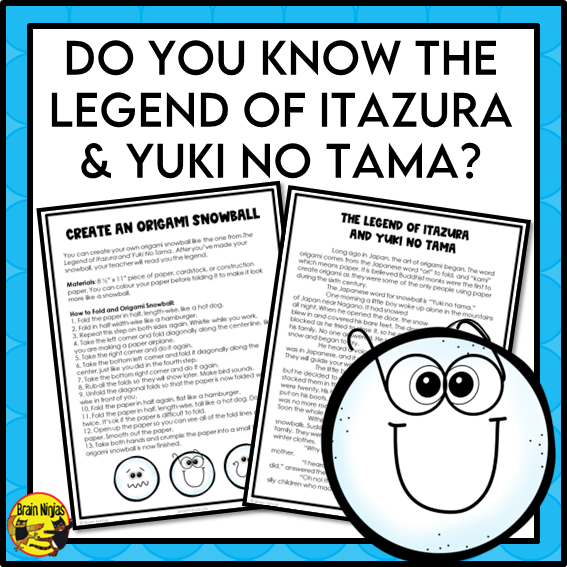 Free April Fools' Day Prank | Origami Snowball – brainninjas