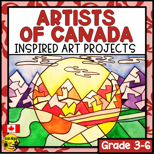 Artists of Canada Inspired Art Projects – brainninjas