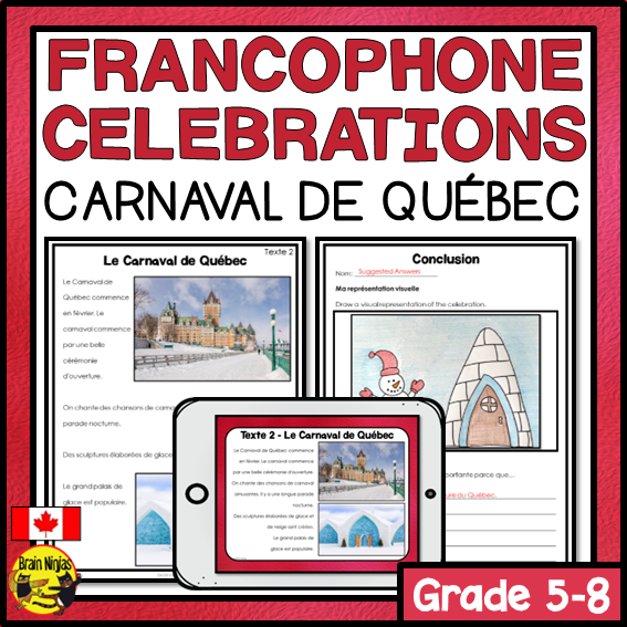Francophone Celebrations in Canada | Le Carnaval de Québec | Paper and ...
