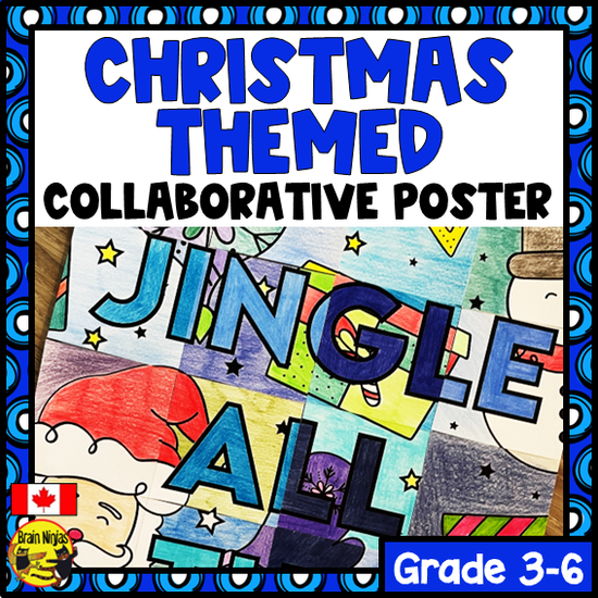 Christmas Collaborative Poster | Paper | Jingle All the Way – brainninjas