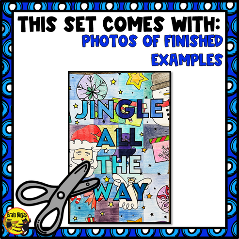 Christmas Collaborative Poster | Paper | Jingle All the Way – brainninjas