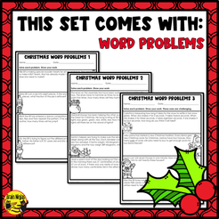 Christmas Math Worksheets | Numbers to 10 000 | Paper – brainninjas