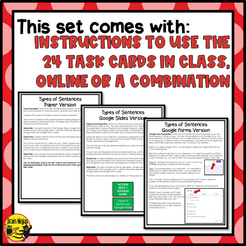 Types of Sentences | Christmas | Paper and Digital – brainninjas