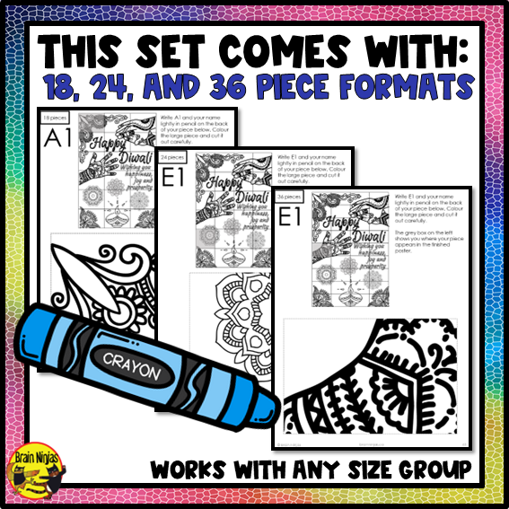 Diwali Festival of Lights Collaborative Poster | Paper – brainninjas