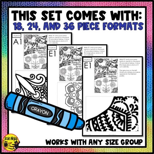 Diwali Festival of Lights Collaborative Poster | Paper – brainninjas