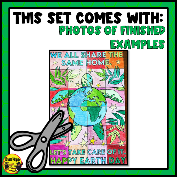 Earth Day Collaborative Poster | Paper – brainninjas