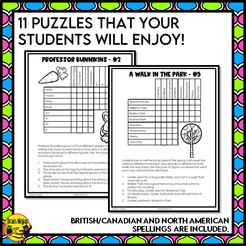 Easter Logic Puzzles | Paper and Digital – brainninjas