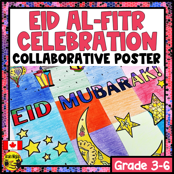Eid al-Fitr Collaborative Poster | Paper – brainninjas