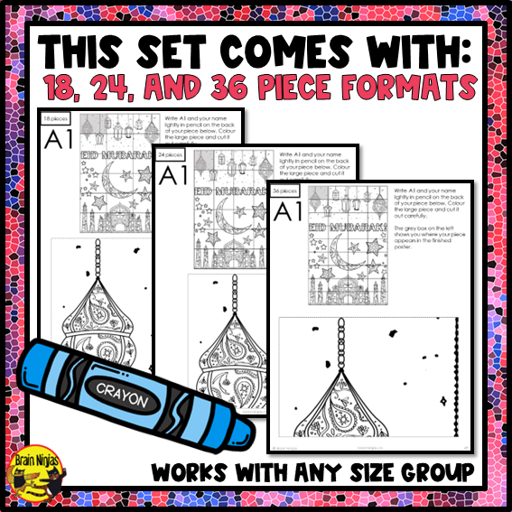 Eid al-Fitr Collaborative Poster | Paper – brainninjas