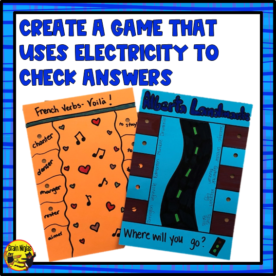 Electricity STEM Challenge | Design an Electrical Game Board | Paper a ...