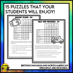 End of the Year Logic Puzzles | Paper and Digital – brainninjas