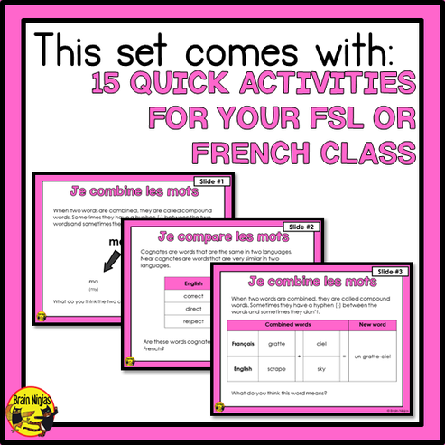 French Class Bell Ringers | avril | Digital – brainninjas