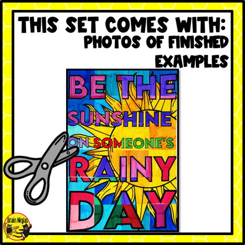 Kindness and Friendship Collaborative Poster | Be the Sunshine ...