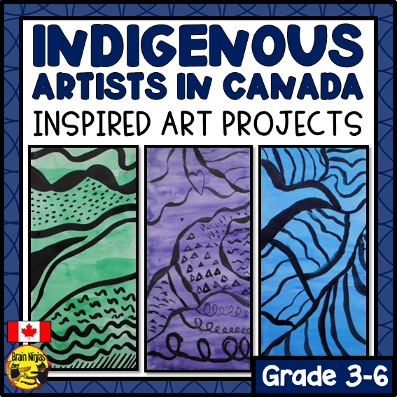 Indigenous Artists Inspired Art Projects | Paper – brainninjas
