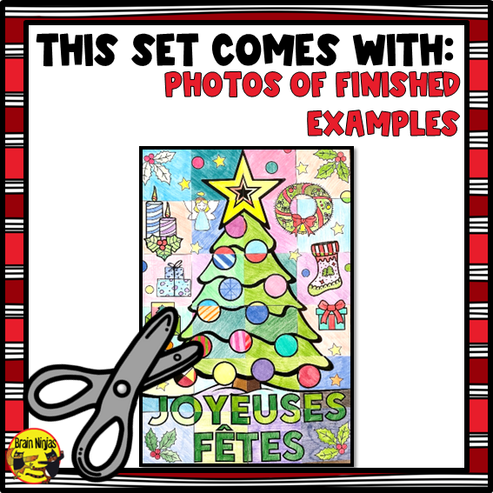 Christmas Collaborative Poster | Paper | Joyeuses Fêtes – brainninjas