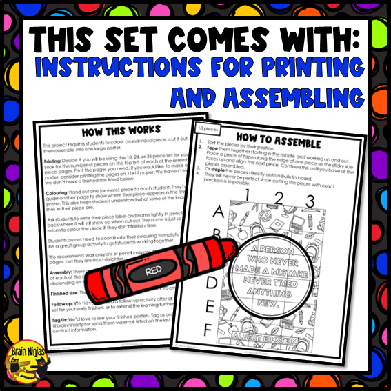 Learning Quote Collaborative Poster | Albert Einstein – brainninjas