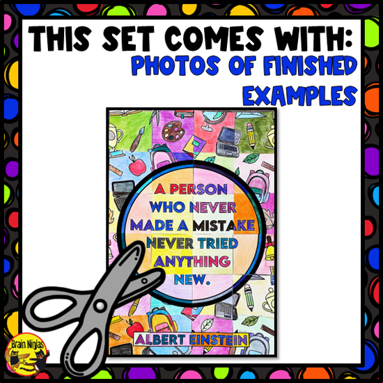 Learning Quote Collaborative Poster | Albert Einstein – brainninjas