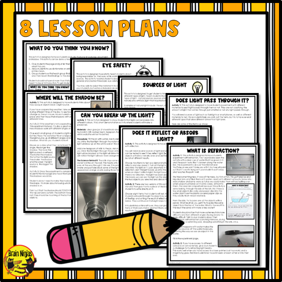 Light and Shadow Lessons | Paper and Digital – brainninjas