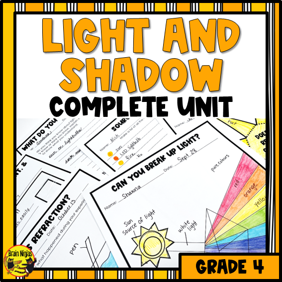 Light and Shadow Unit | Bundle | Paper and Digital – brainninjas
