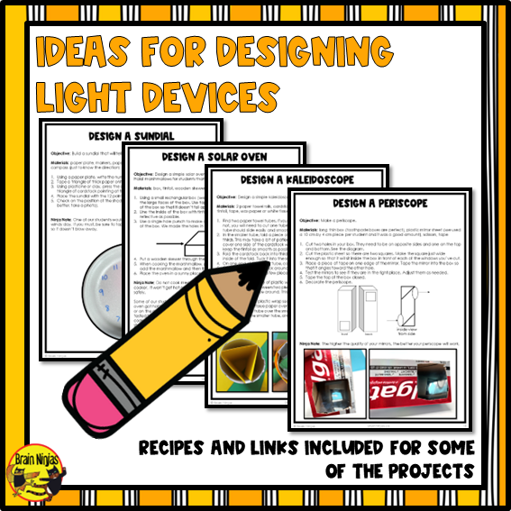 Light and Shadow Unit | Bundle | Paper and Digital – brainninjas