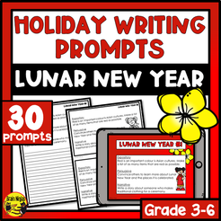 Lunar New Year Writing Prompts | Paper and Digital – brainninjas