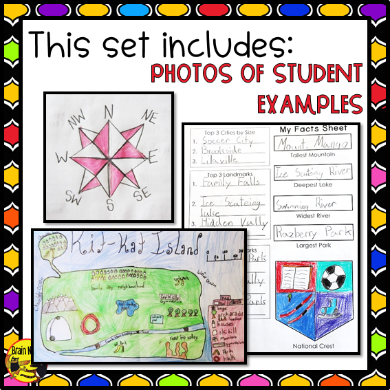 Map Skills Unit | Creative Mapping Activity | Paper – brainninjas