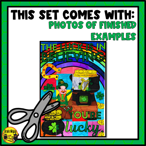 St. Patrick's Day Collaborative Poster | Paper – brainninjas