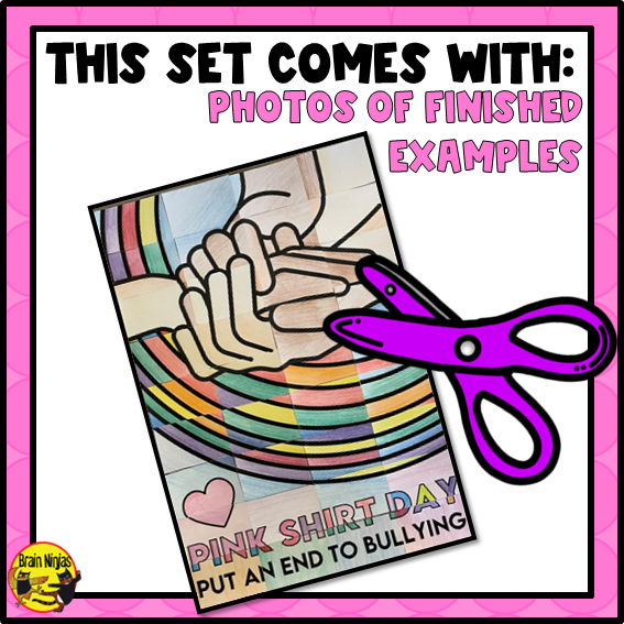 Pink Shirt Day Collaborative Poster | Paper – brainninjas