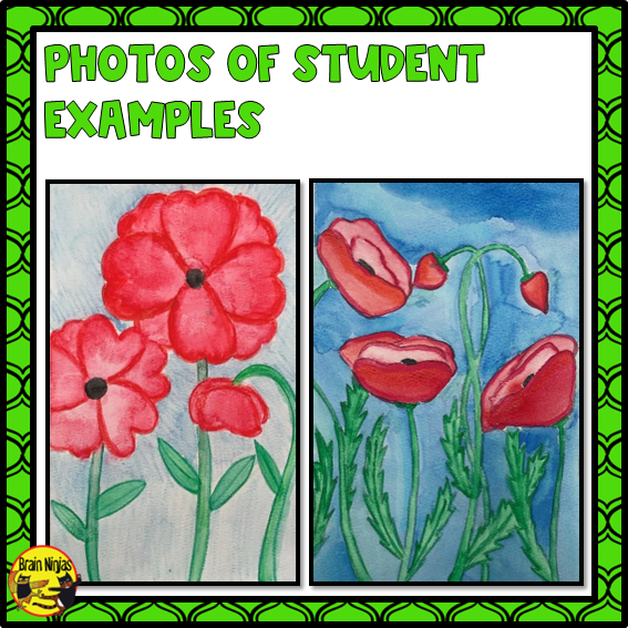 Free Poppy Art Project | Paper | Remembrance Day Art – brainninjas