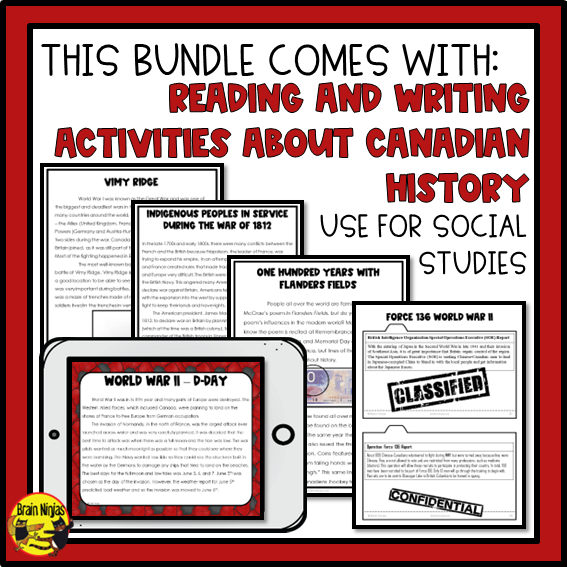 Remembrance Day Bundle | Paper and Digital – brainninjas